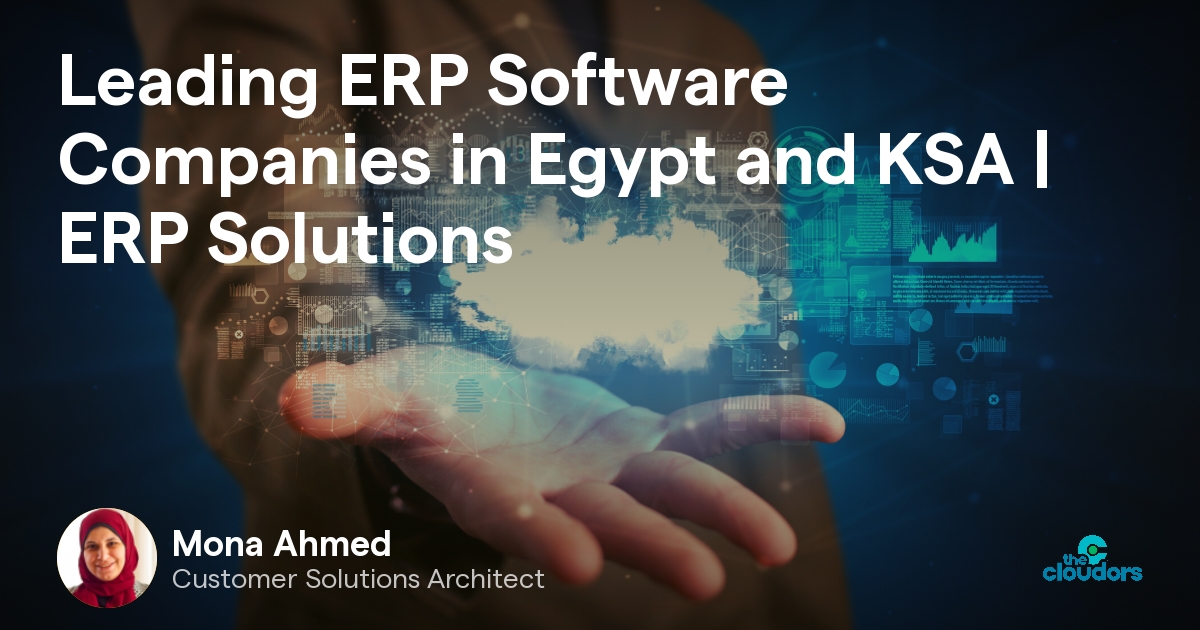 Leading ERP Software Companies in Egypt and KSA | ERP Solutions ...
